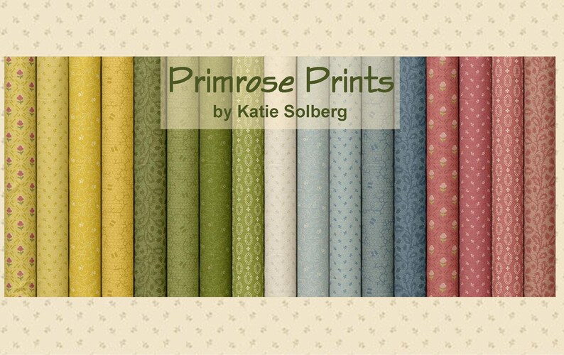 Primrose Strip Roll by Katie Solberg for Marcus Fabrics, ST130-0006 ...