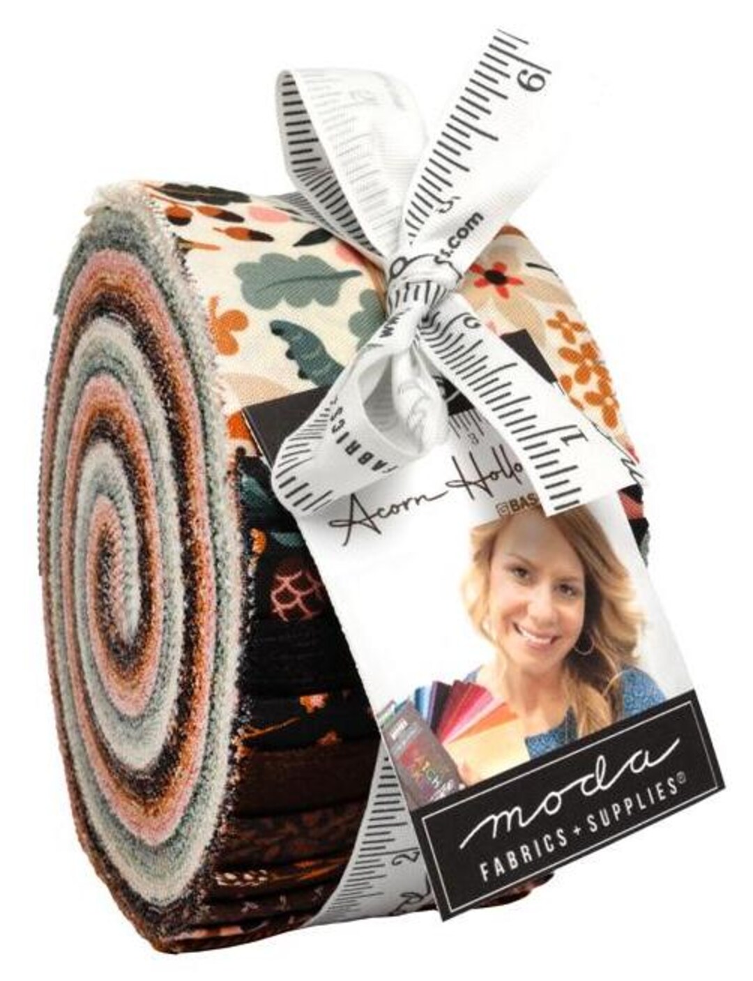 PRE-ORDER, Moda Acorn Hollow Jelly Roll, 2.5" Fabric Strips, Basicgrey Fabric, 30760JR, May 2025 ...