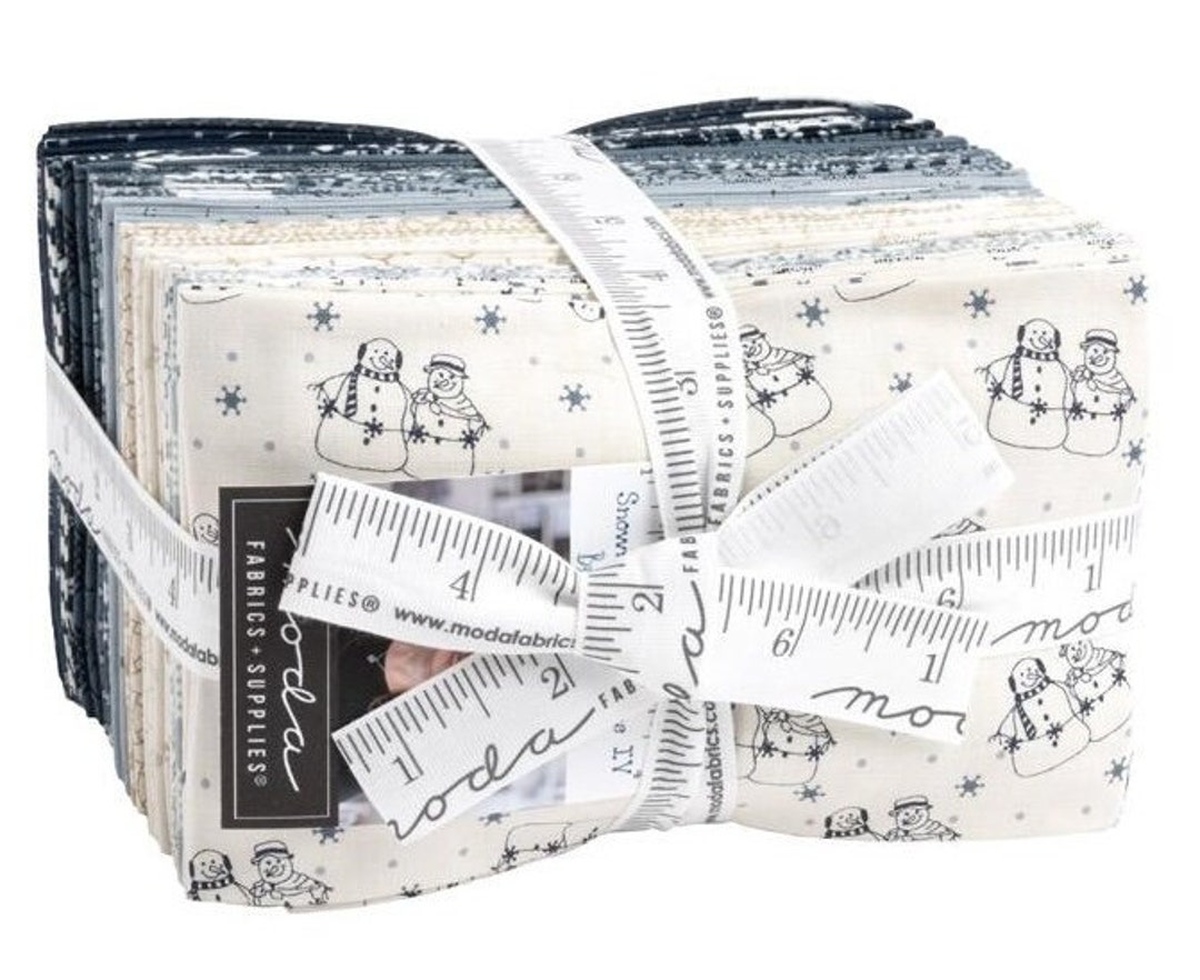 PRE-ORDER, Moda Snowman Gatherings IV Fabric Fat Eighth Bundle, 40pc ...