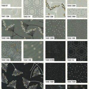 PRE-ORDER, Moda Shimmer Fabric Layer Cake 10 Squares, Zen Chic, Floral ...