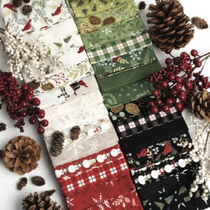 PRE-ORDER, Deb Strain Winter Friends Jelly Roll, 2.5" Fabric Strips ...