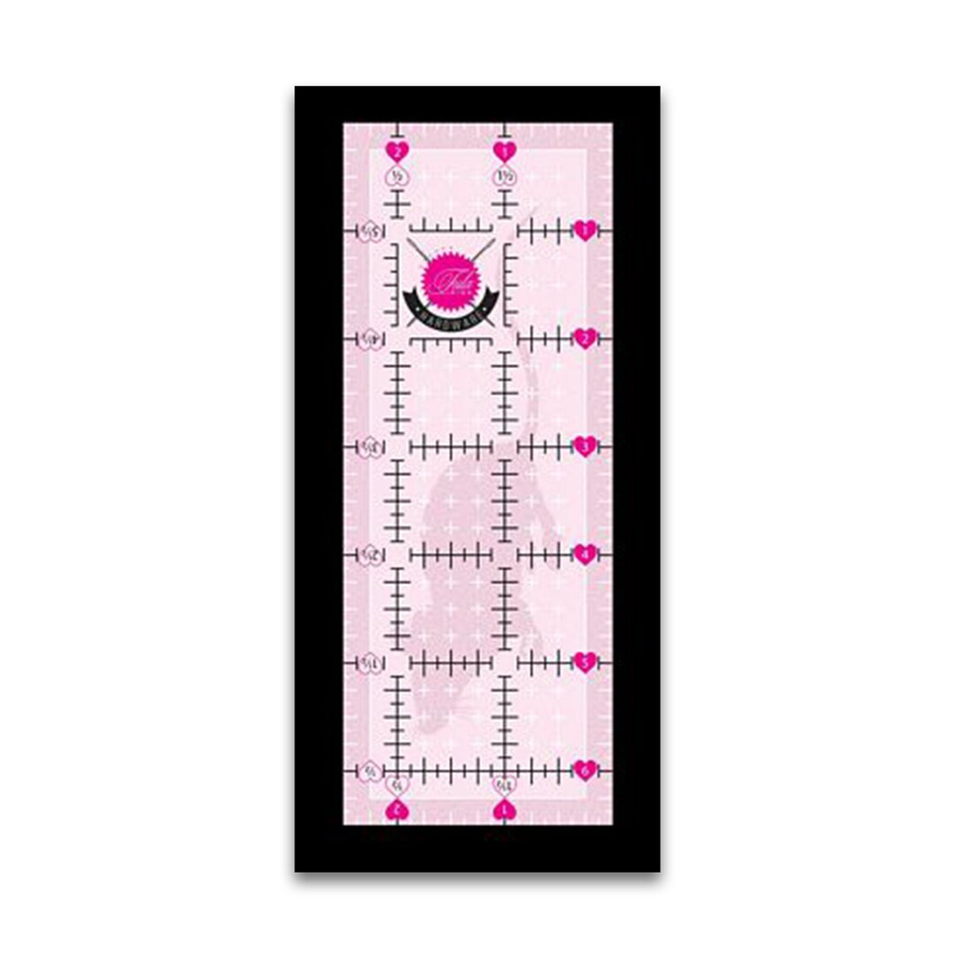 PRE-ORDER Tula Pink Hardware Non Slip Mouse Ruler 2.5 X 6.5 Quilting ...