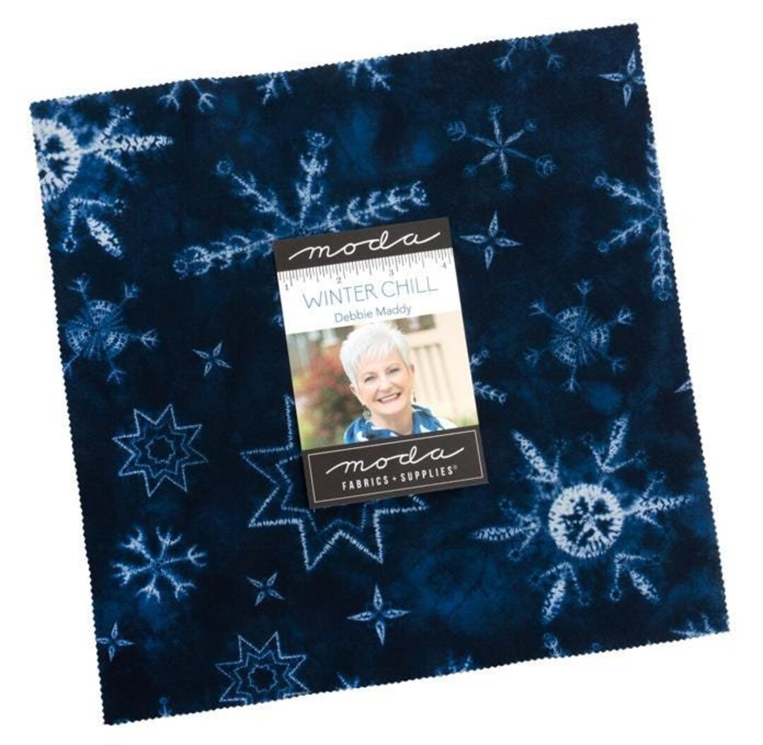 PRE-ORDER, Moda Winter Chill Layer Cake, 10" Fabric Squares, Debbie ...