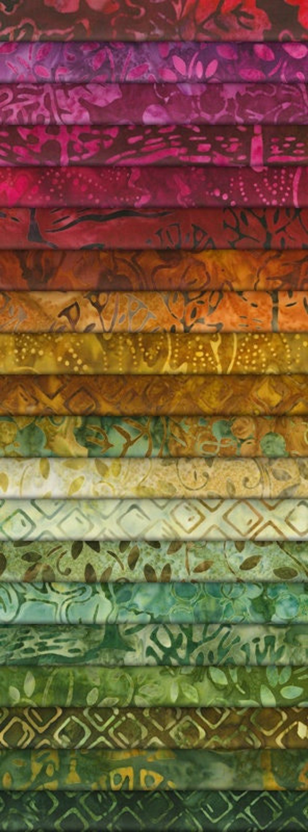 Wine Country Roll Up, 2.5" Fabric Strips, Jelly Roll, Lunn Studios ...