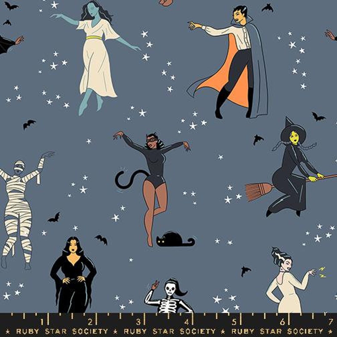 Good Spirits Ghostly RS5139-14G, Ruby Star Society, Moda Fabrics ...