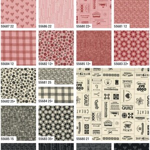 PRE-ORDER, Moda Threads 10 Layer Cake, Sweetwater Fabric, Hearts Patchwork, 55680LC, March 2025 ...