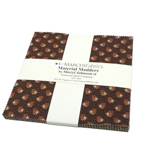 Material Madders by Sheryl Johnson 10 Layer Cake Fabric Squares, Precut ...