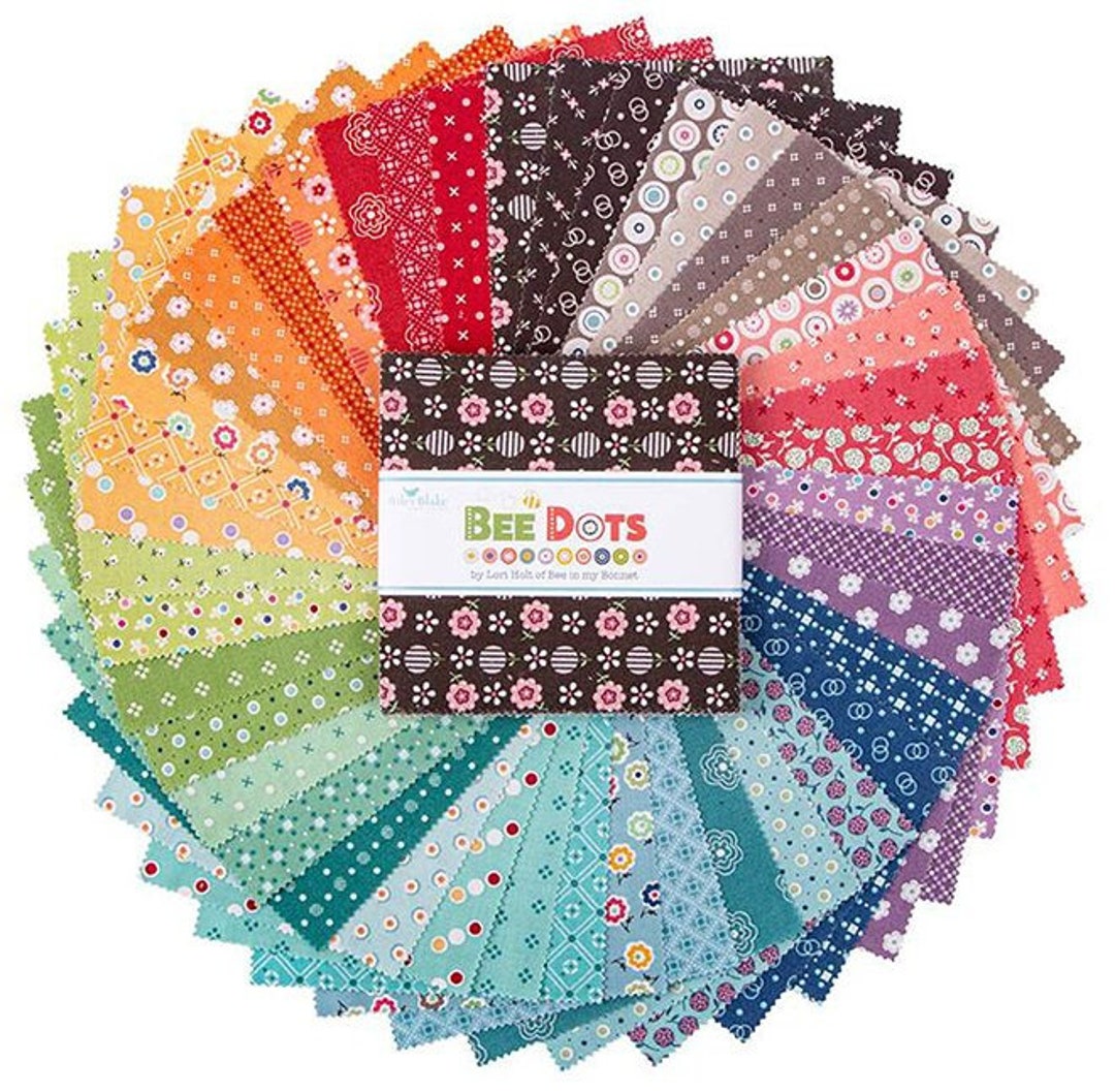 Lori Holt Bee Dots 5 Stacker Charm Pack Riley Blake - Etsy