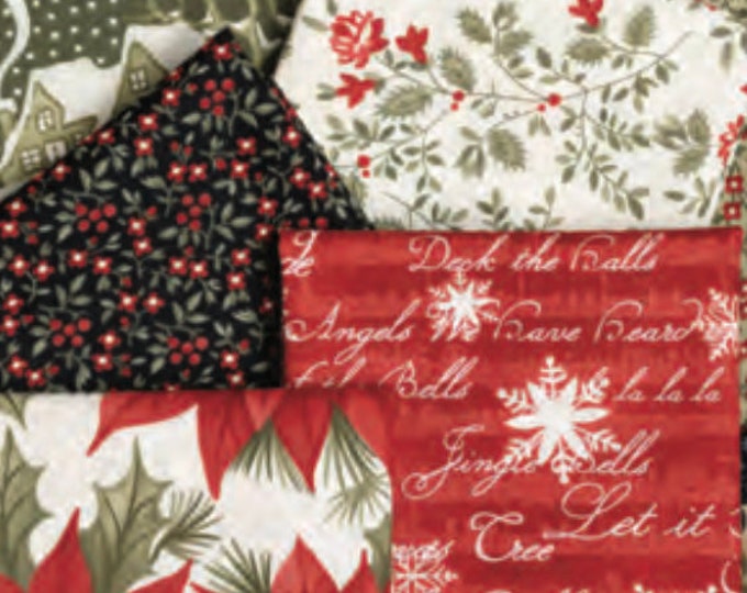 Moda A Christmas Carol Fat Quarter Bundle, 35pc, 3 Sisters Fabric ...