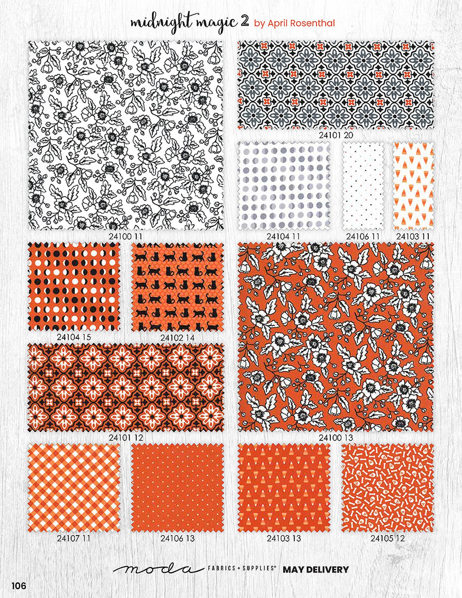 Moda Midnight Magic 2 Jelly Roll Halloween Fabric April - Etsy