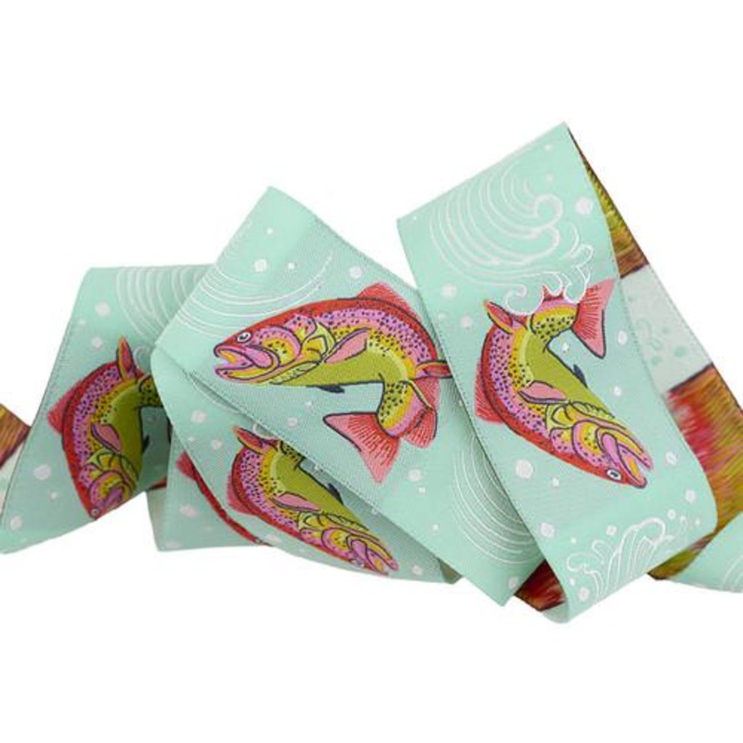 PRE-ORDER, Tula Pink Sofishticated Enchanted 1-1/2 Inch Wide Ribbon ...