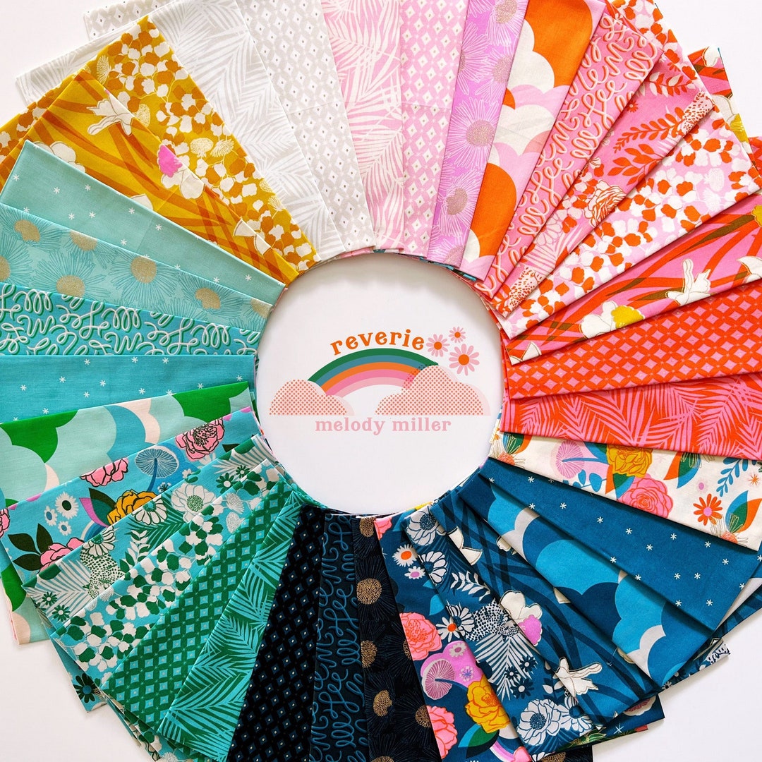 Ruby Star Reverie Layer Cake 10 Fabric Squares by Melody - Etsy