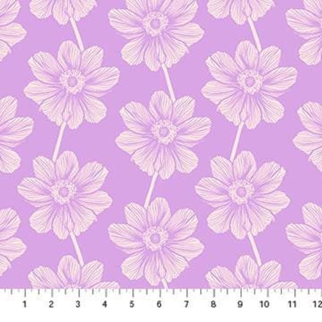 Anna Maria Textiles (horner) Indelible AMT1000-83V, Northcott Fabric, Floral, 100% Cotton Fabric ...