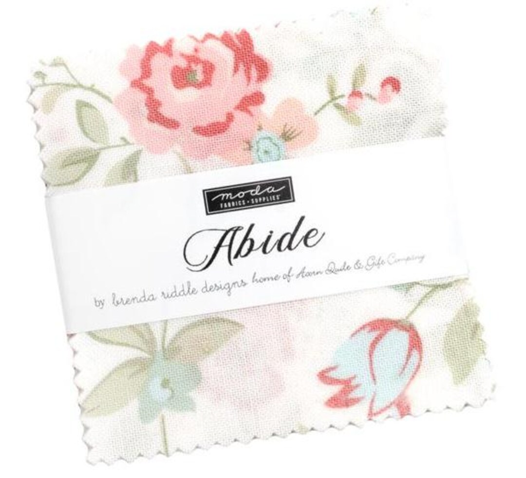 Moda Abide MINI Charm Pack, Fabric Squares, Brenda Riddle Fabric ...