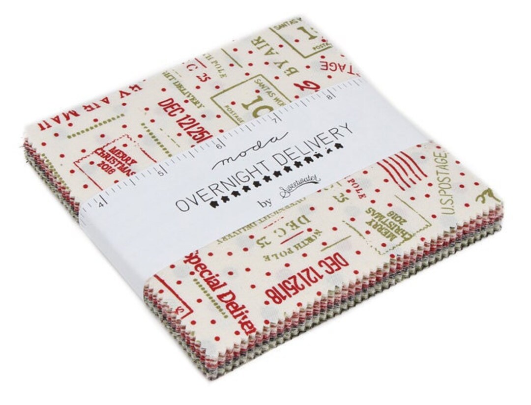 RARE 2019 Moda Overnight Delivery 5 Charm Pack, Sweetwater for Moda ...