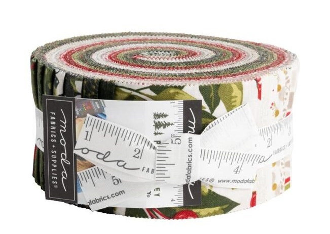 Pine Valley Fabric Jelly Roll, 2.5 Fabric Strips, Basicgrey, Moda ...