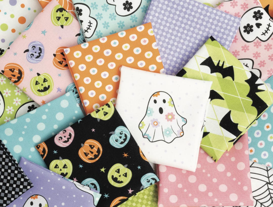 PRE-ORDER, Moda Fab Boo Lous Fat Quarter Bundle, 32pc, Me & My Sister ...