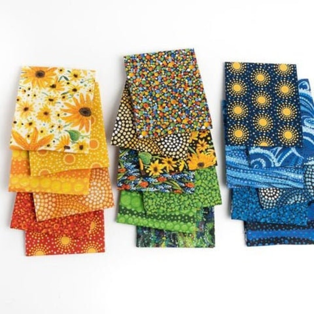 Moda Enchanted Dreamscapes Fabric Fat Quarter Bundle, 19pc, Ira Kennedy ...