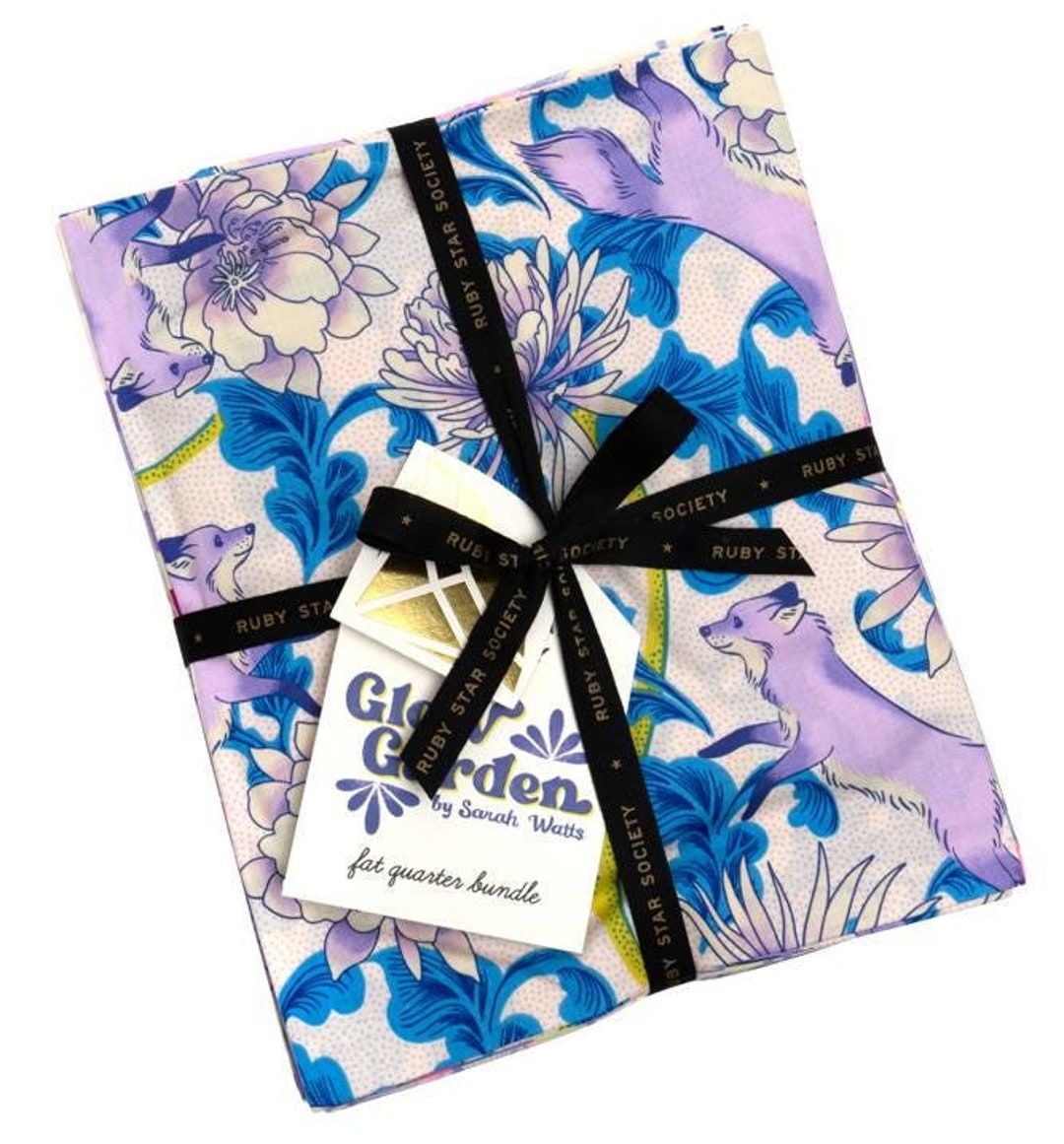 PRE-ORDER, Sarah Watts Glow Garden Fat Quarter Bundle, 25pc, Ruby Star Society for Moda Fabric ...