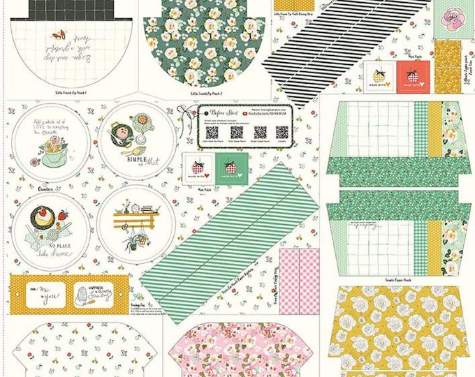 PRE-ORDER, Minki Kim Pouch Panels Memories Pouch, P17061-PANEL, Riley ...