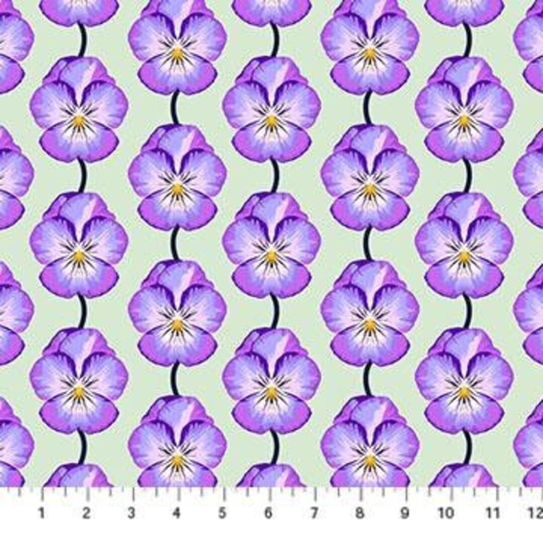 PRE-ORDER, Anna Maria Textiles (horner) Iconic Pansy AMT124-83C ...