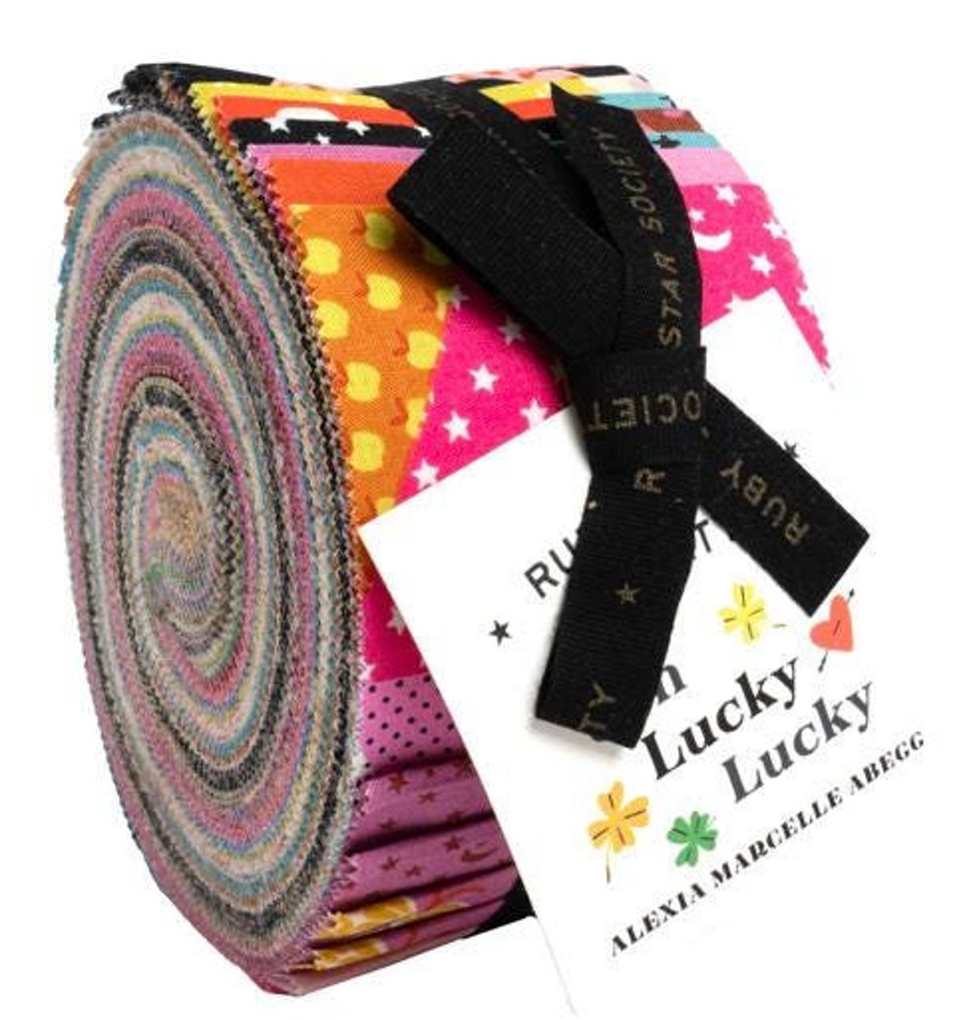 Alexia Abegg Ooh Lucky Lucky Jelly Roll, Ruby Star Society Fabric ...