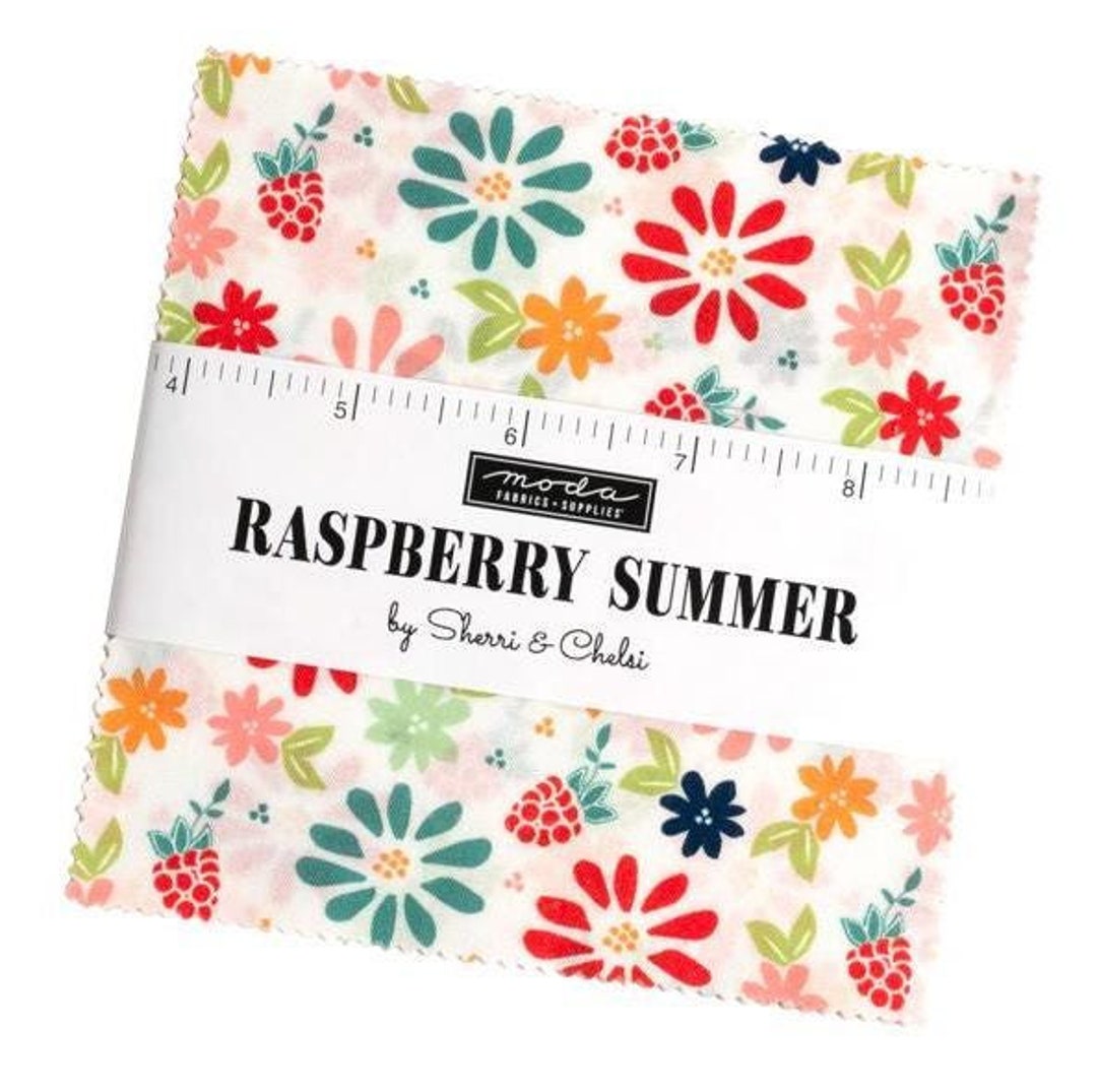 Raspberry Summer Charm Pack, 5" Fabric Squares, Sherri & Chelsi for ...