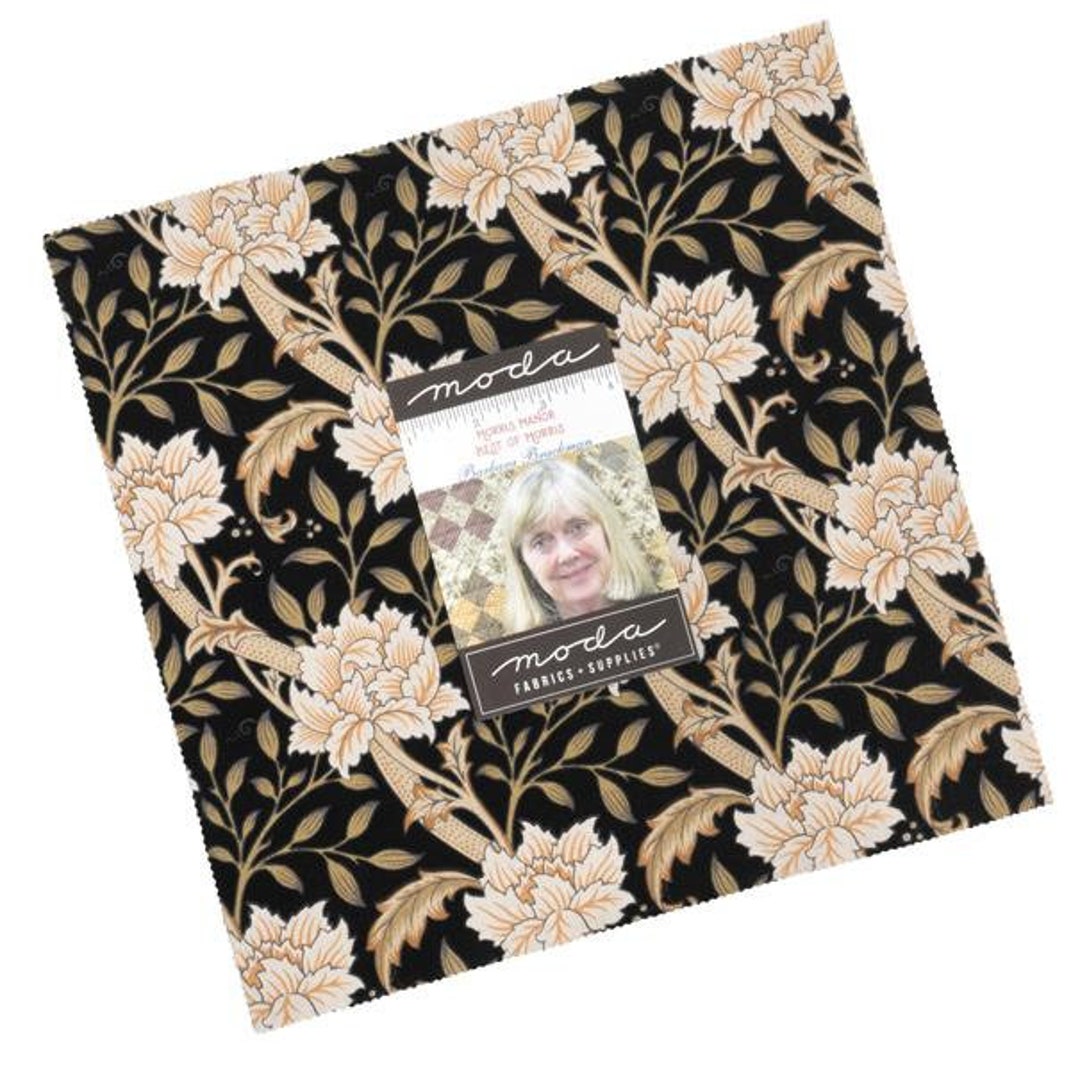 PRE-ORDER, Moda Morris Manor Layer Cake, 10 Fabric Squares, Barbara ...