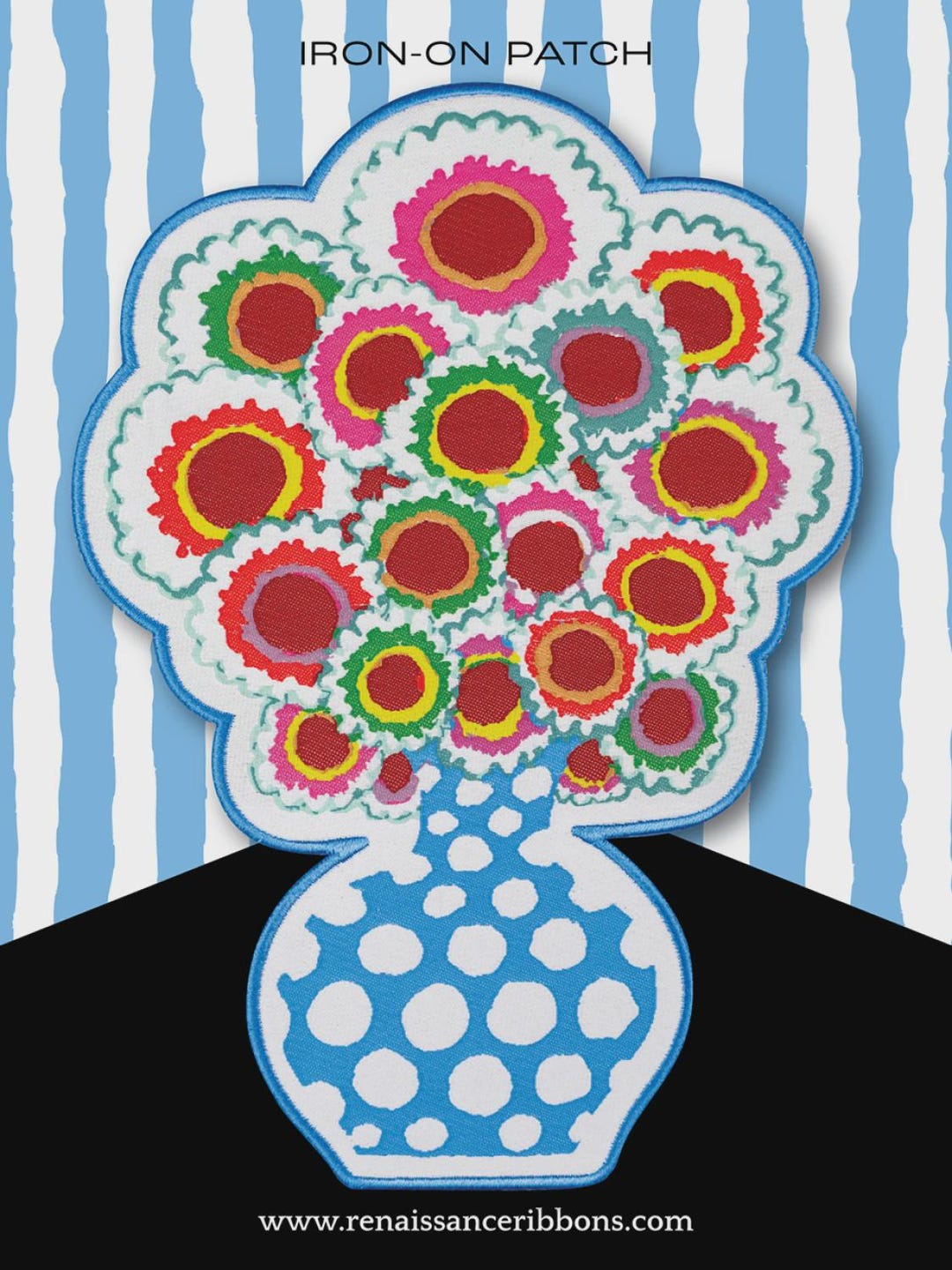 Kaffe Fassett and Oliso Bouquet Iron on Patch 5"x7", KFXOL-PA-02 - Etsy