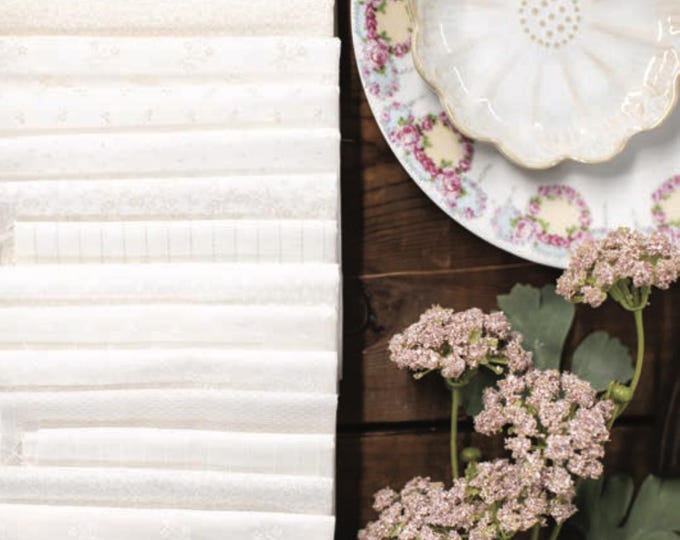 Itty Bitty Background Gatherings Fat Quarter Bundle, 25pc, Moda Fabric ...