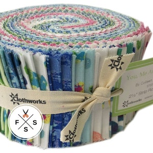 Clothworks You Me and the Trees Jelly Roll Fabric, Strip Roll by ...