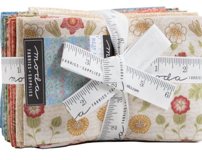 Best of Morris Spring, Fat Eighth Bundle, 20pc, Moda Fabric, Precut ...