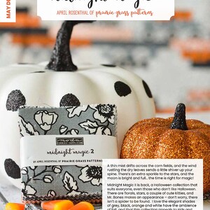 Moda Midnight Magic 2, Jelly Roll, Halloween Fabric, April Rosenthal ...