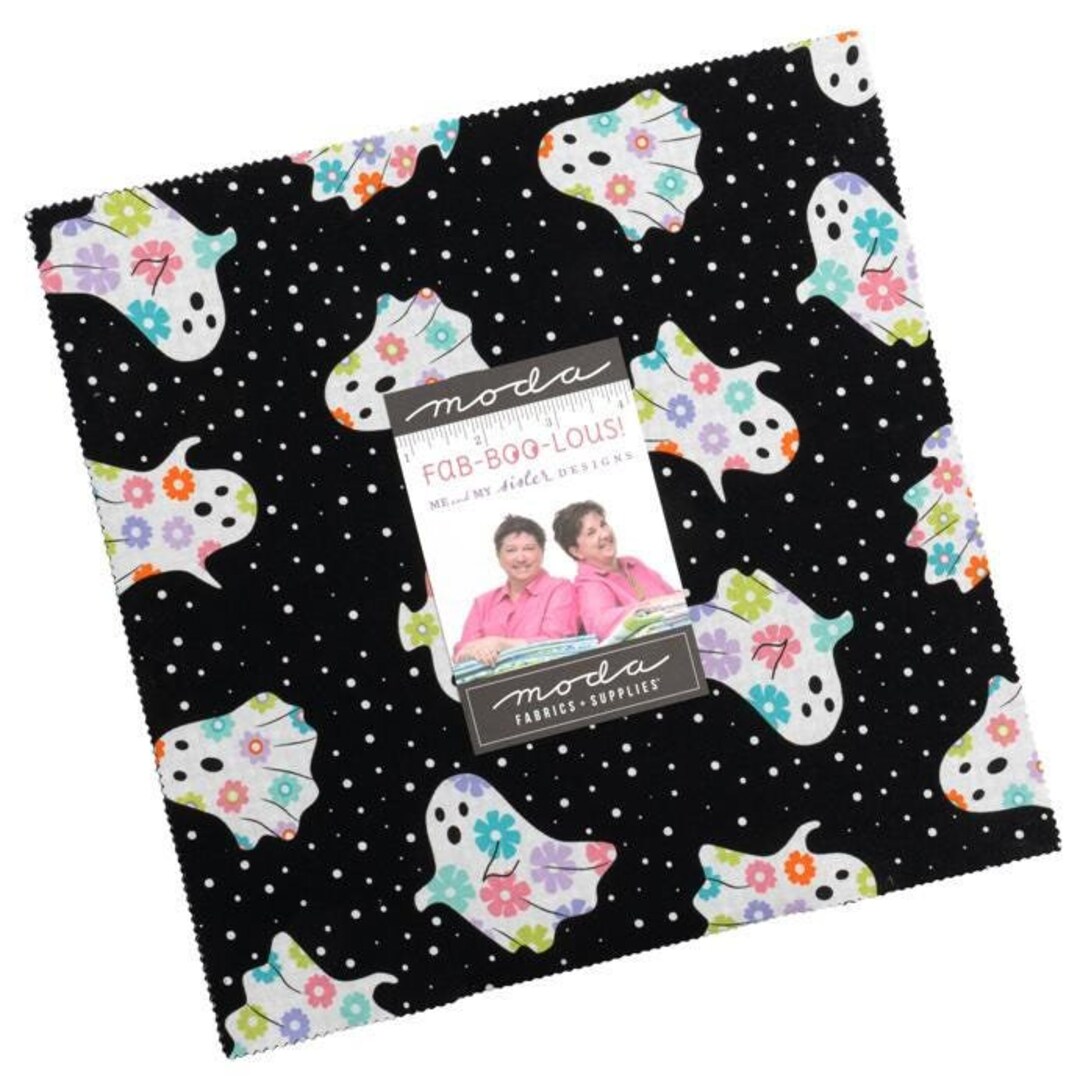 Moda Fab Boo Lous Layer Cake, 10" Fabric Squares, Me & My Sister Fabric ...