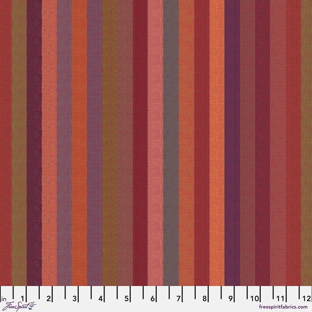 Kaffe Fassett Woven Stripes Broad Stripe Red WSGP003, Free Spirit ...