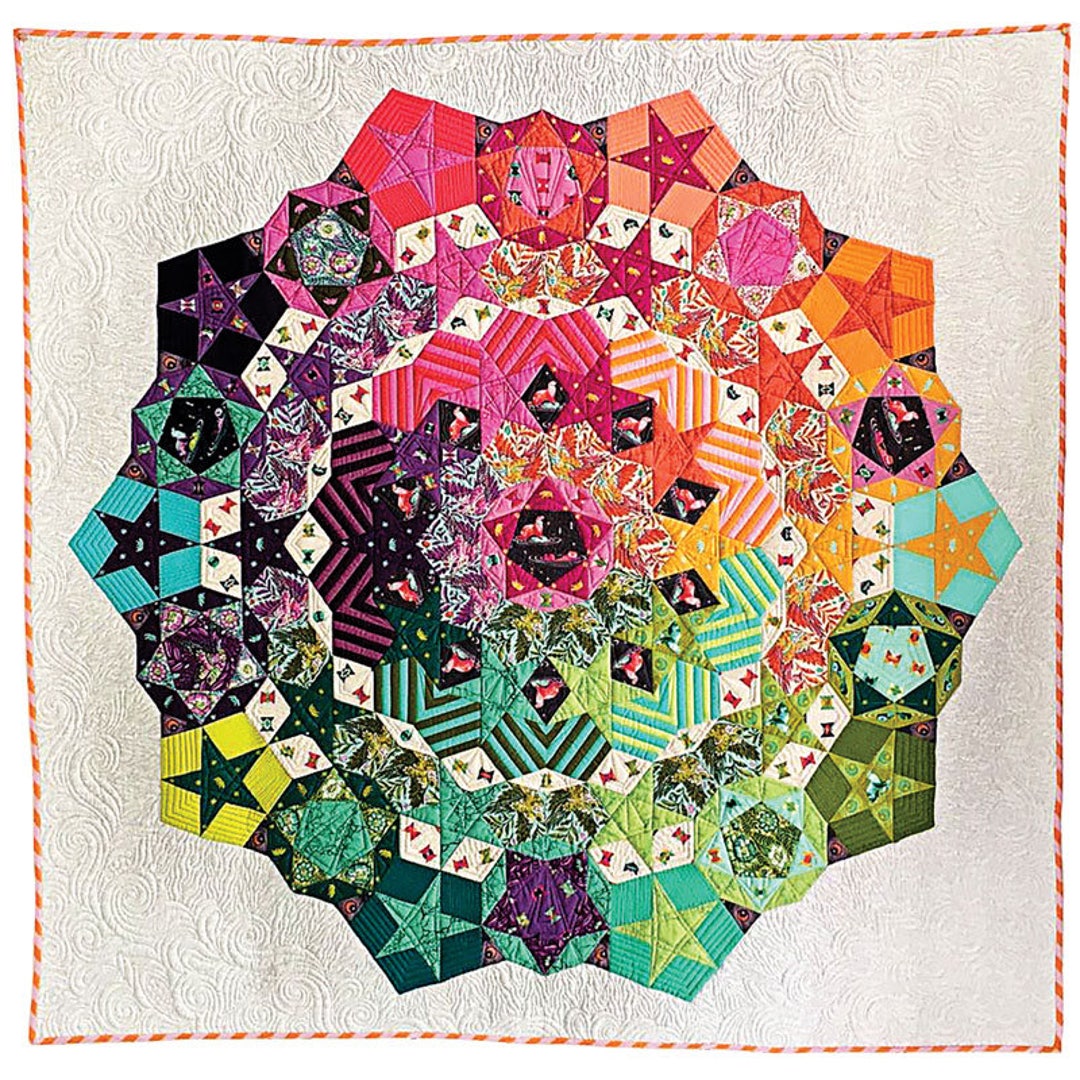 Tula Pink Nova Pattern + Piece Pack, Paper Pieces, Quilting Sewing ...