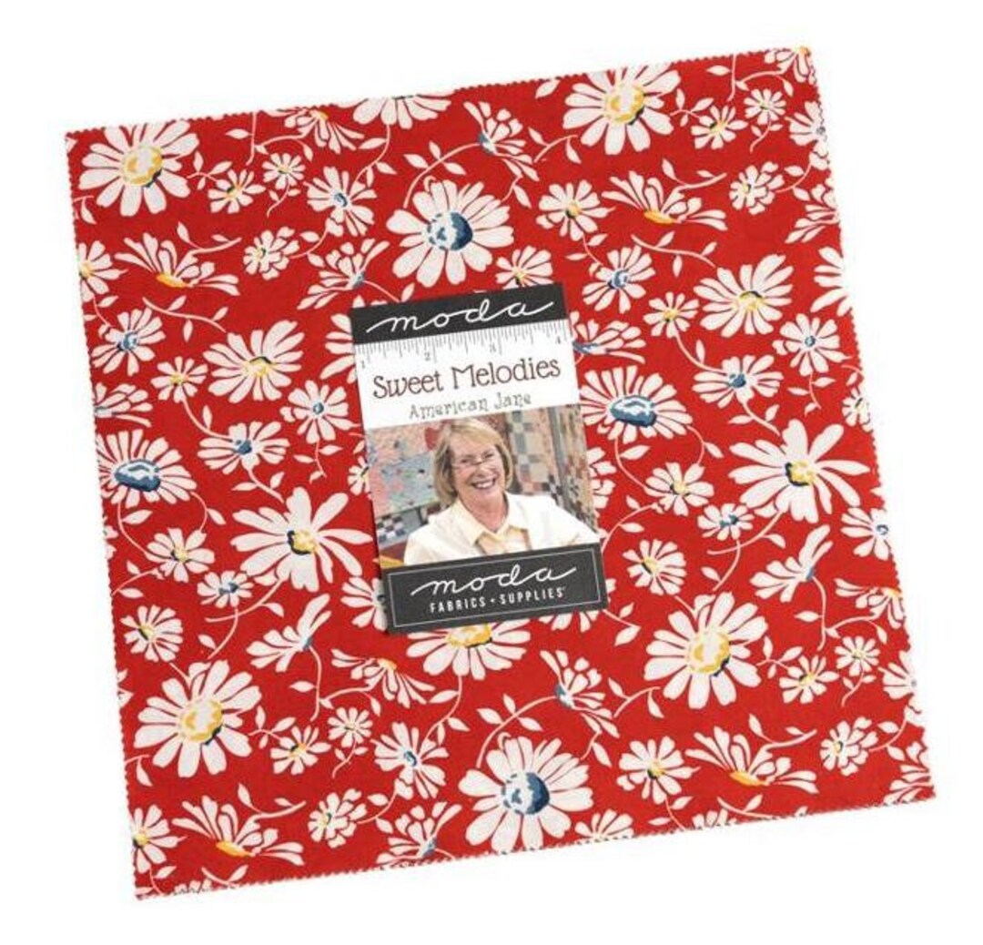 Moda Sweet Melodies Fabric Layer Cake, 10" Squares, American Jane ...