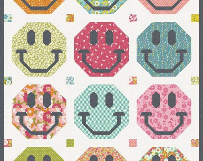 PRE-ORDER, Moda Flower Power Quilt Kit, 50 X 66, Maureen Mccormick ... PRE-ORDER, Moda Flower Power Quilt Kit, 50 X 66, Maureen Mccormick ...