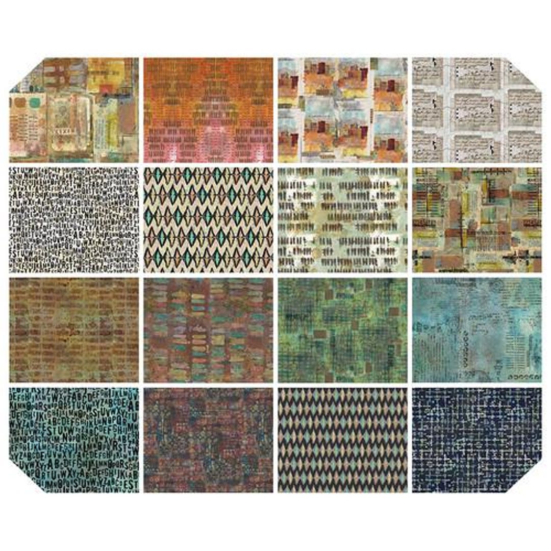 PRE-ORDER, Seth Apter on Your Mark Fat Quarter Bundle, 16pc, Free ...