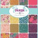 Moda Parlor Charm Pack, 5" Fabric Squares, Crystal Manning Fabric ...