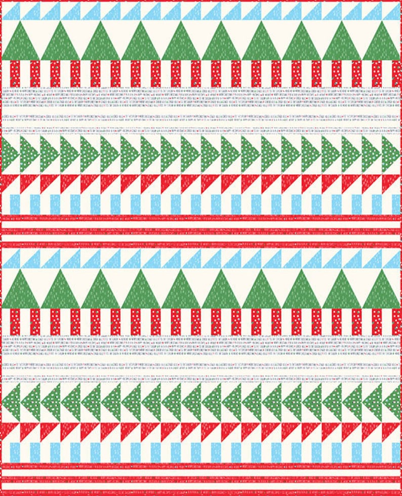 Christmas Tree Farm Quilt Pattern by Stacy Iest Hsu SIH 013 - Etsy