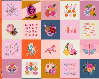 Ruby Star Panel | Etsy