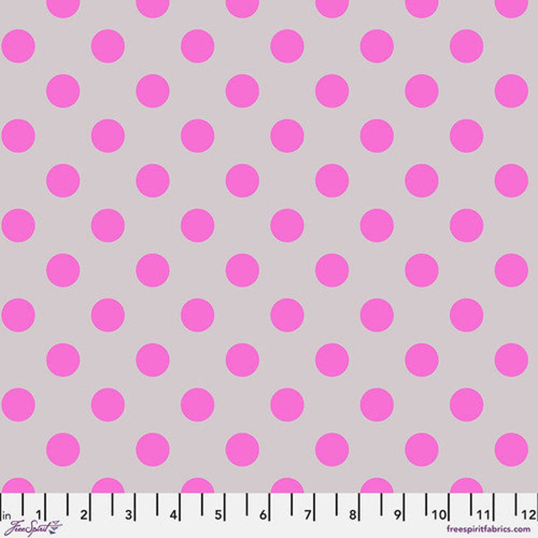 Tula Pink Neon True Colors Neon Pom Poms, PWTP118 Mystic, Free Spirit ...