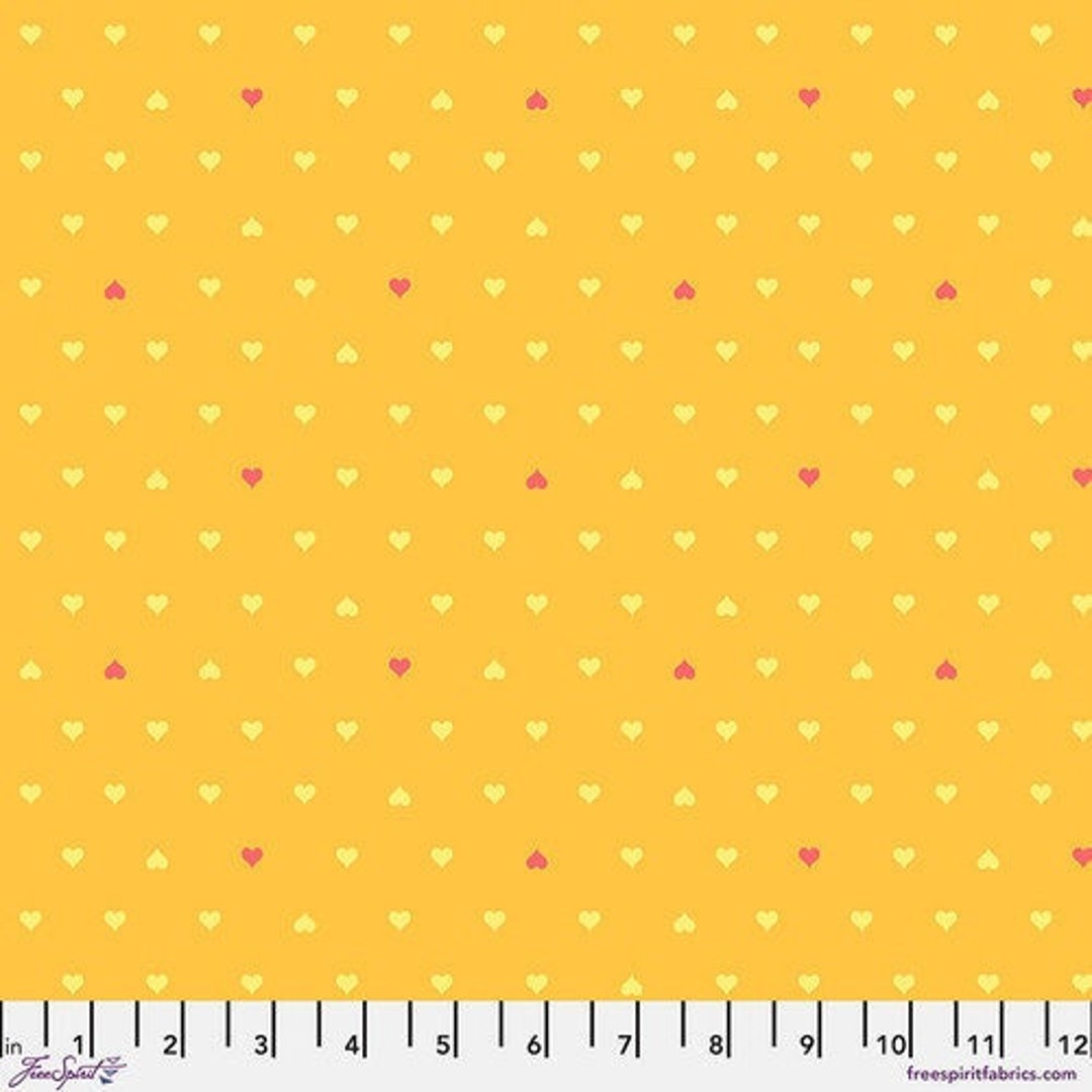 Tula Pink Besties Unconditional Love PWTP221 Buttercup, Free Spirit ...