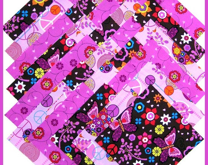 Henry Glass FANDANGO Fabric Squares Quilt Kit - Etsy