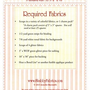 Patchwork Easter Egg Table Runner Pattern by Jennifer Bosworth SF 48575 - Etsy