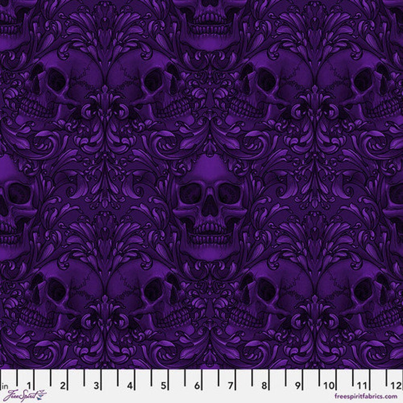Skull Damask - Etsy