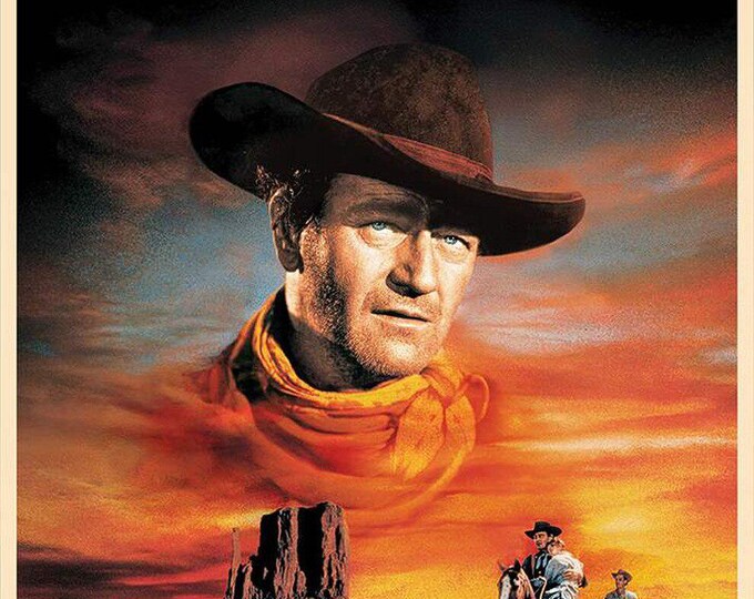 Riley Blake John Wayne American West Panel PD16628-PANEL, Cowboy ...