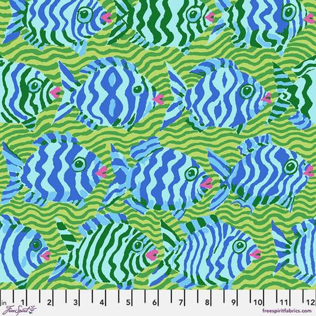 PRE-ORDER, Brandon Mably Minnows Lime PWBM100, Kaffe Fassett Collective ...