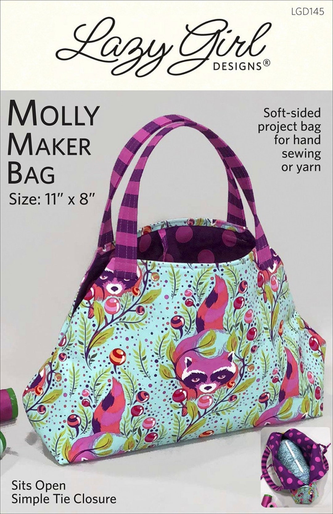 Molly Maker Bag Pattern by Joan Hawley LGD145 - Etsy